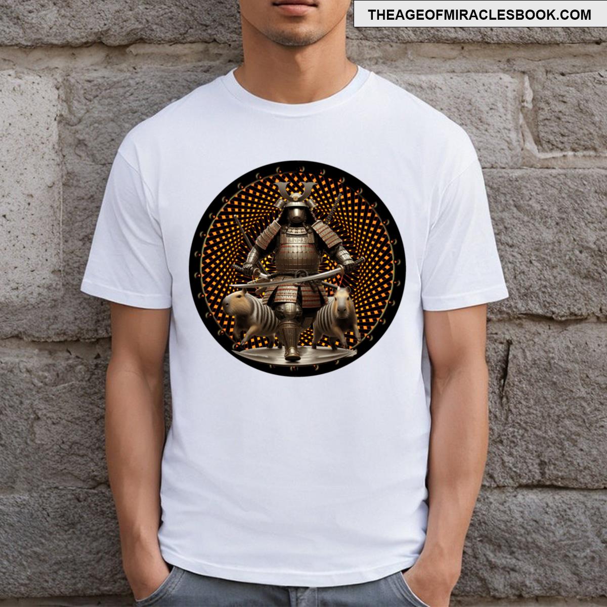 Sam With Capybara T-shirt