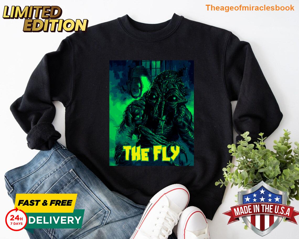 80s Horror Movies Fly T-shirt