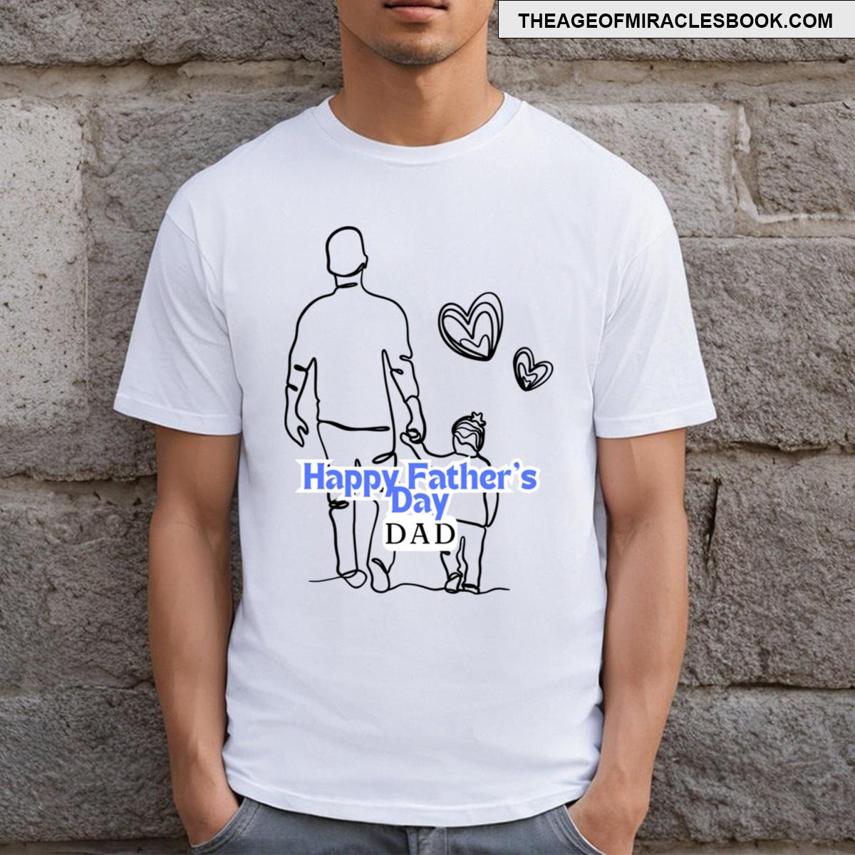 Happy Fathers Day Dad Father And Son Gift Fathers Day Celebration Best ...