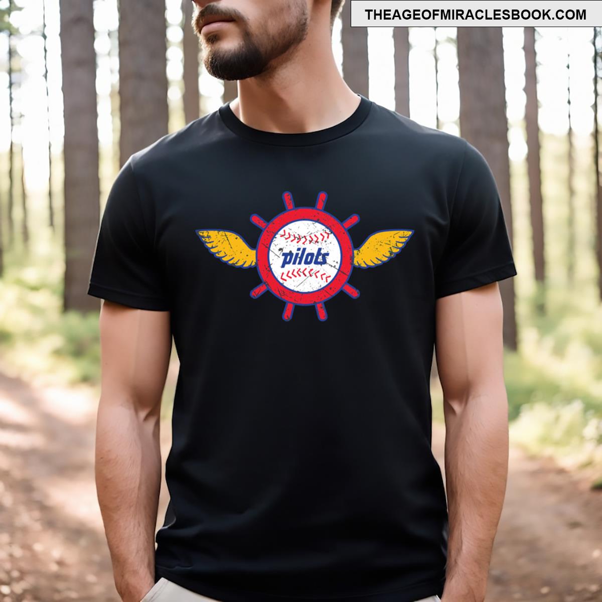 Seattle Pilots Vintage Sports Team T-shirt