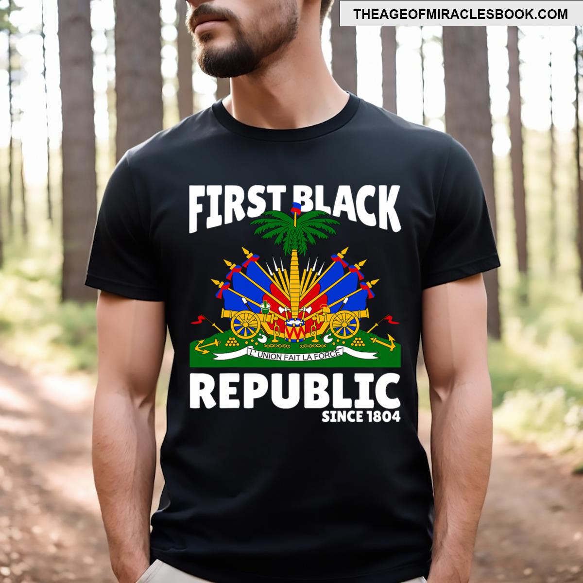 Haiti Heritage Since 1804 Proud Zoe Happy Haitian Flag Day T-shirt