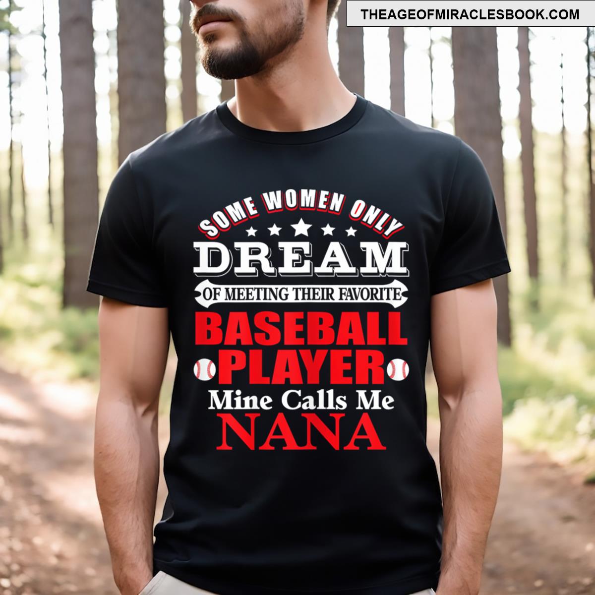 Baseball Nana Baseball Nana T-shirt