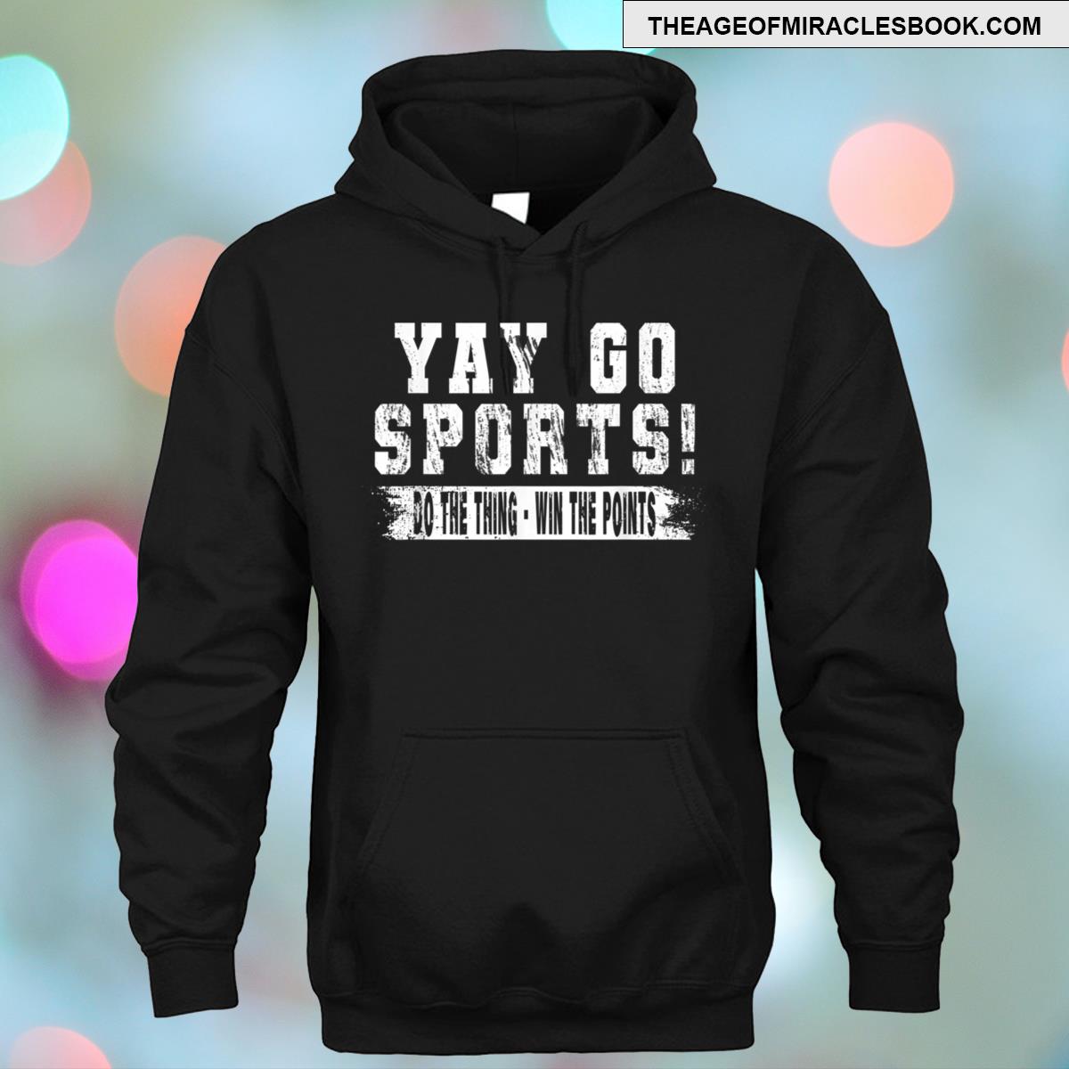 Yay Go Sports Vintage Funny Sports T-shirt