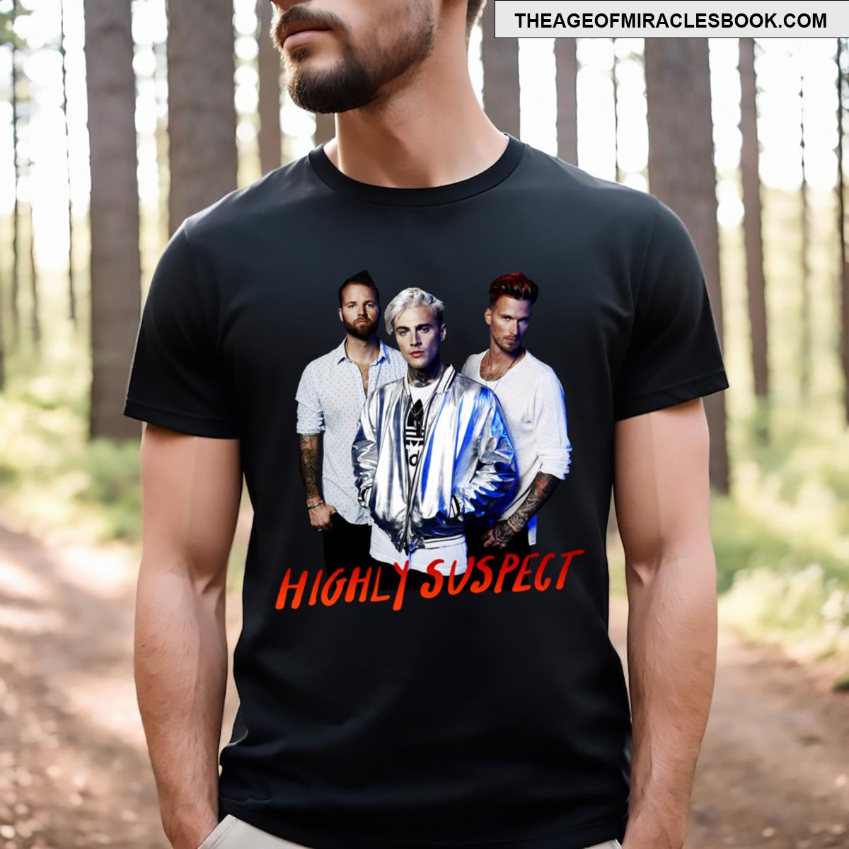 Best Art Design Of Highly Suspect 9 T-shirt