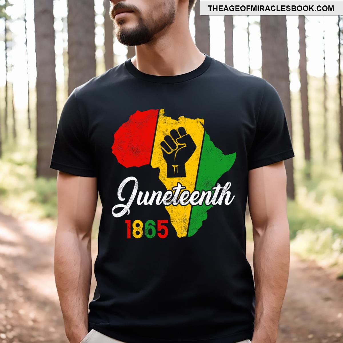 Juneteenth Men Black Freedom 1865 History Month T-shirt