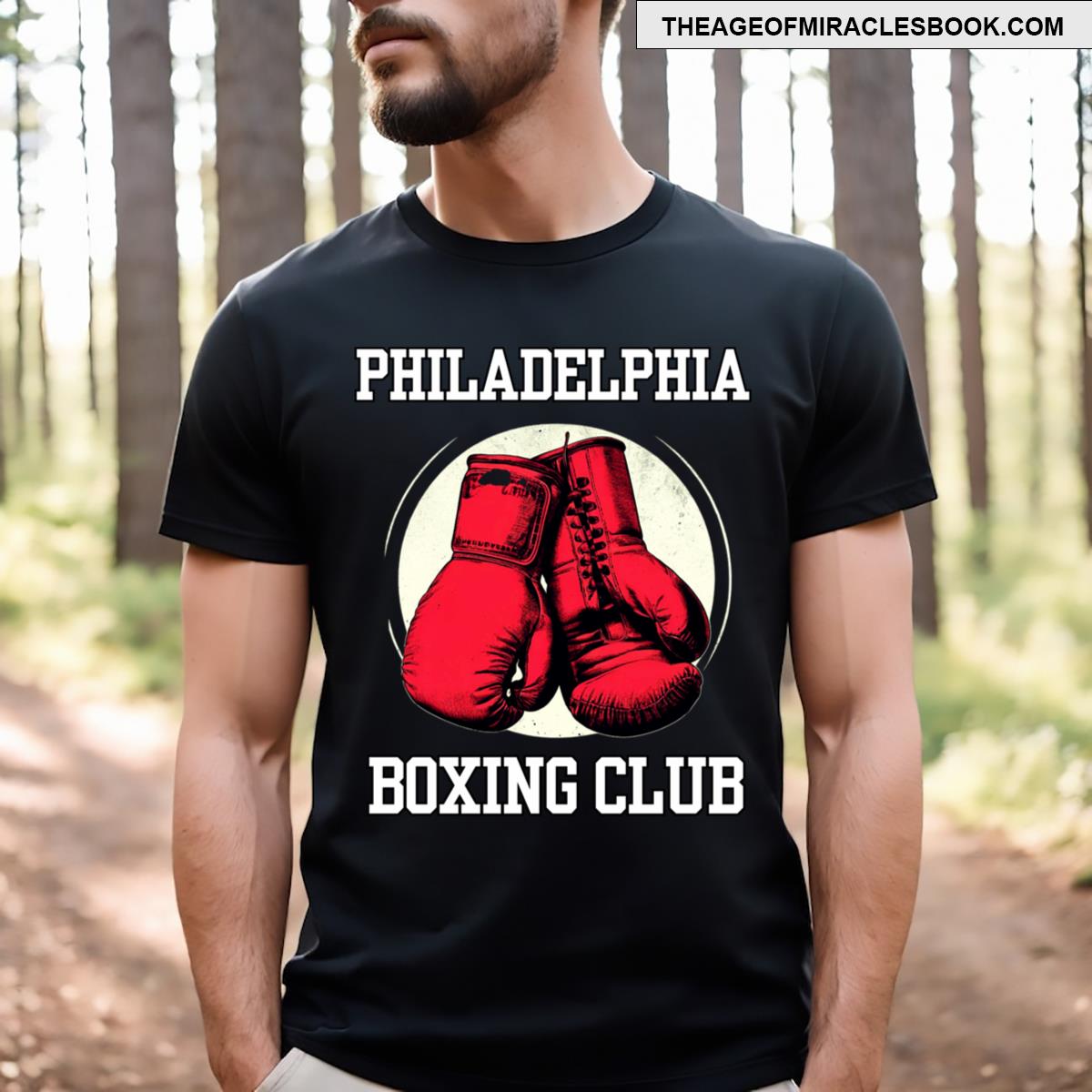 Philadelphia Boxing Club Vintage Red Boxing Gloves Essential T-shirt