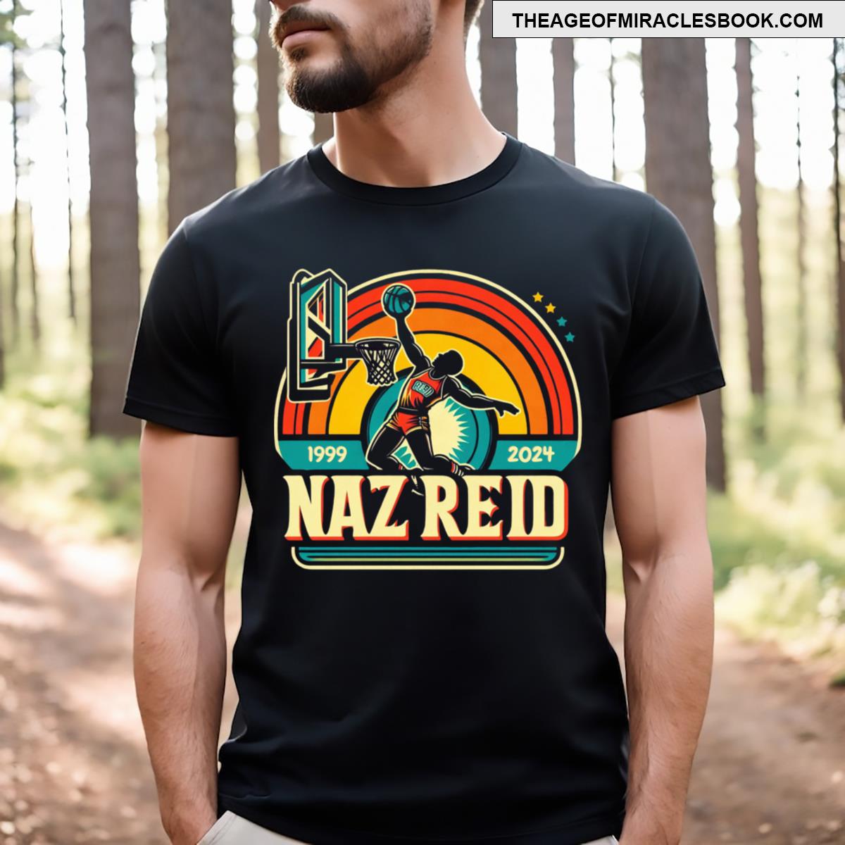 Naz Reid Retro Revival T-shirt