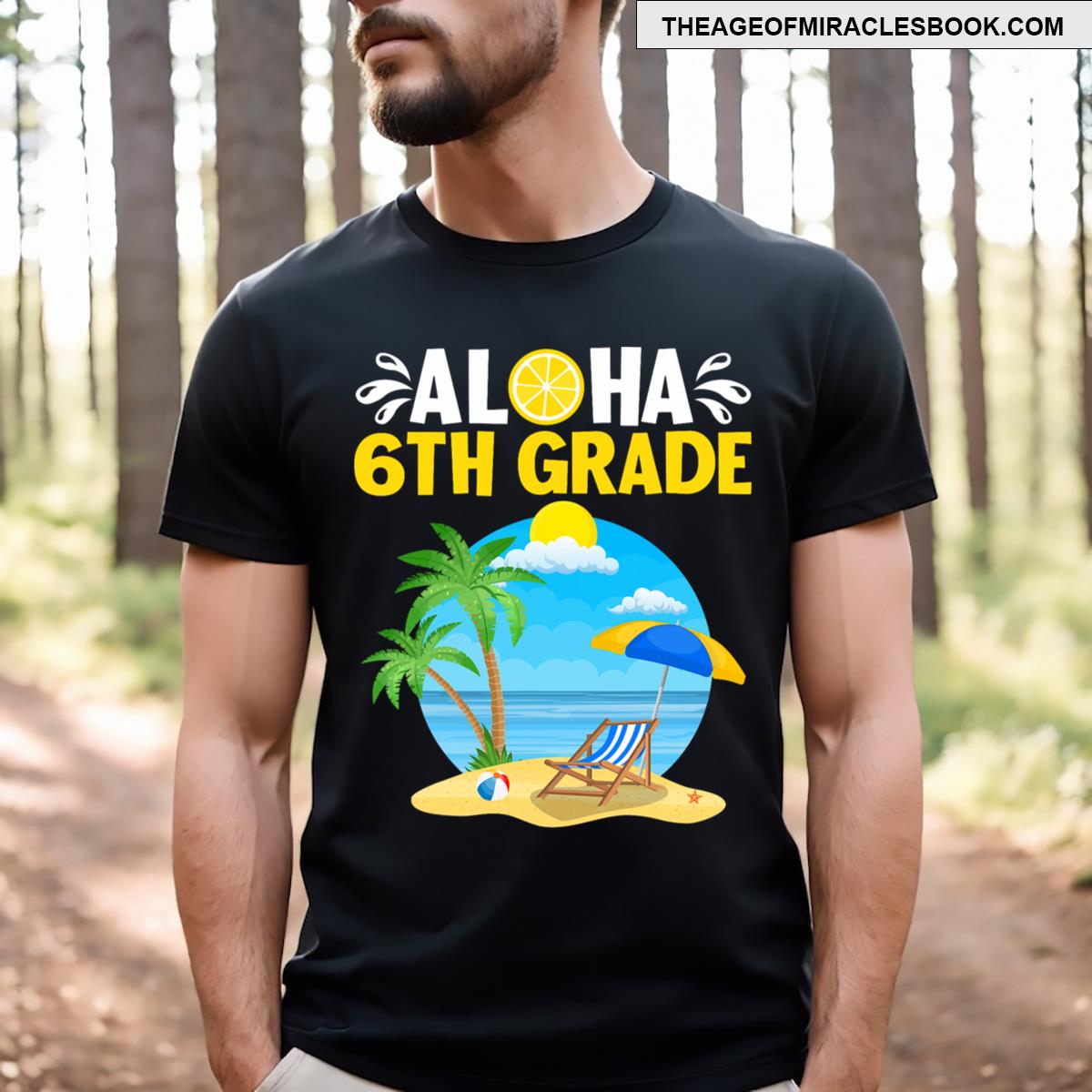 Aloha 6th Grade Back To School 6th Grade Teachers Students T-shirt