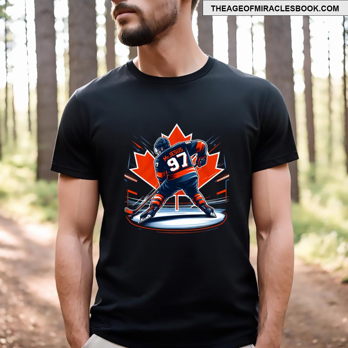 Mcjesus Connor Mcdavid Celebration Essential T-shirt