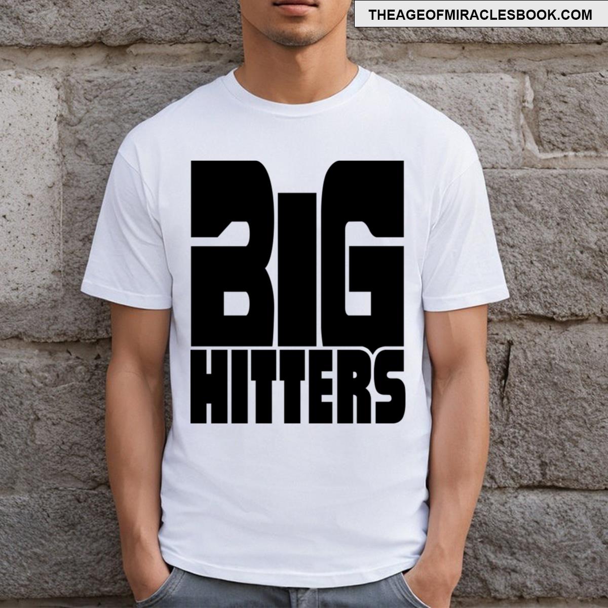 Big Hitters Black Logo T-shirt