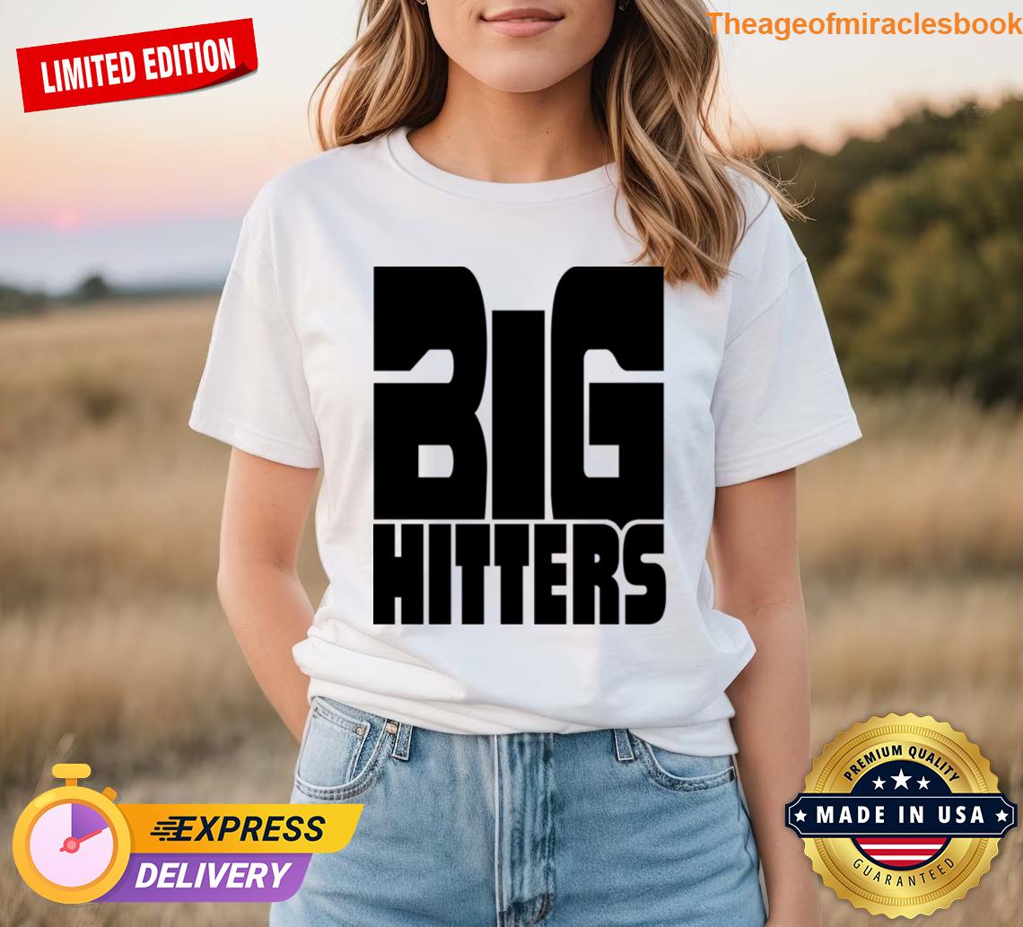Big Hitters Black Logo T-shirt