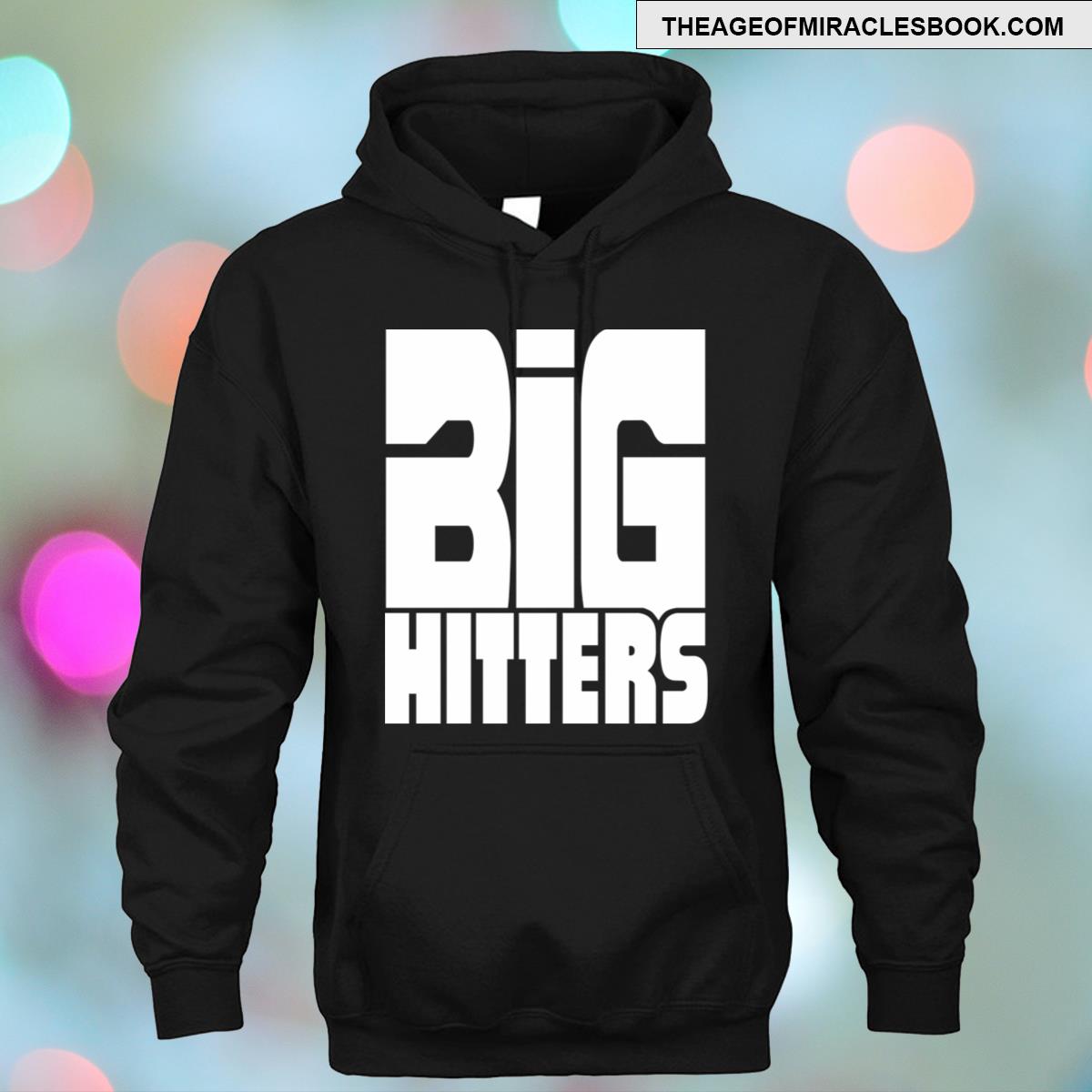 Big Hitters White Bold Logo T-shirt