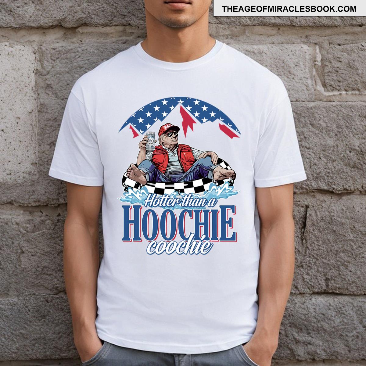 Hotter Than A Hoochie Coochie Funny T-shirt