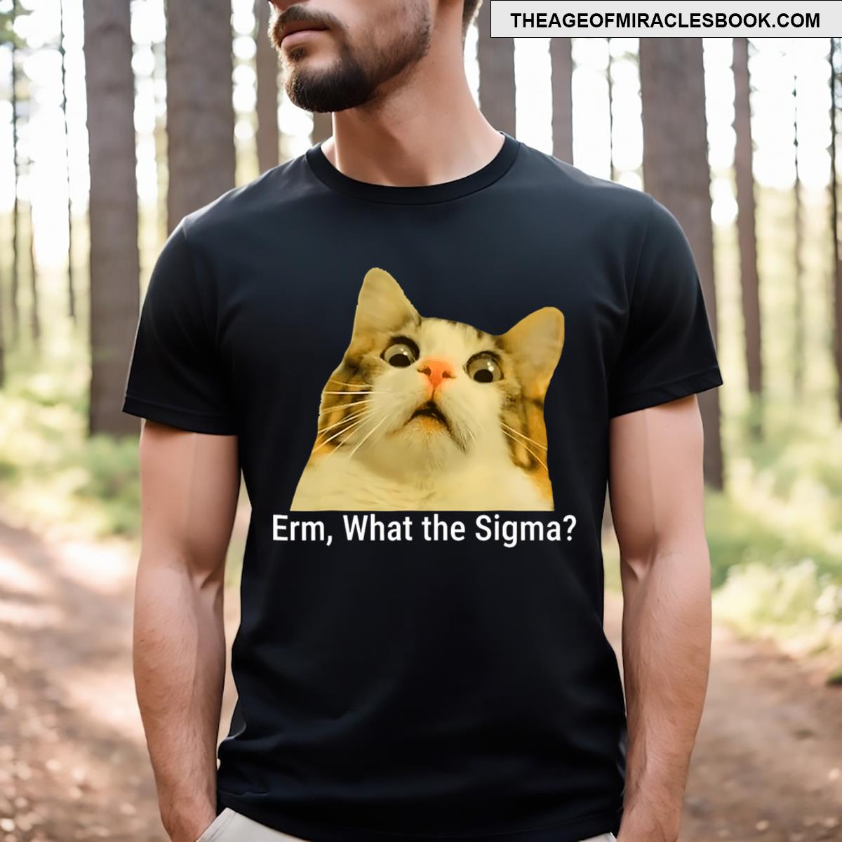 Mens Erm What The Sigma Funny Quote T-shirt