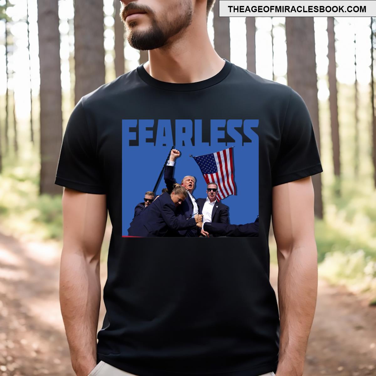 Trump 2024 Fearless Republican Usa T-shirt