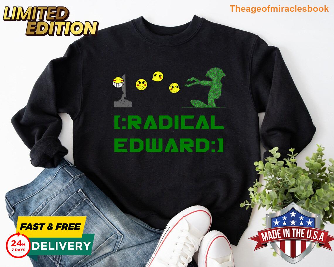 Radical Edward Space Cowboy Anime Hacker 90s Anime Anime Aesthetic T-shirt