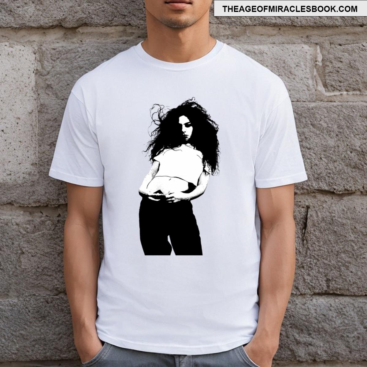 Brat Charli Xcx Charli Xcx Sticker T-shirt