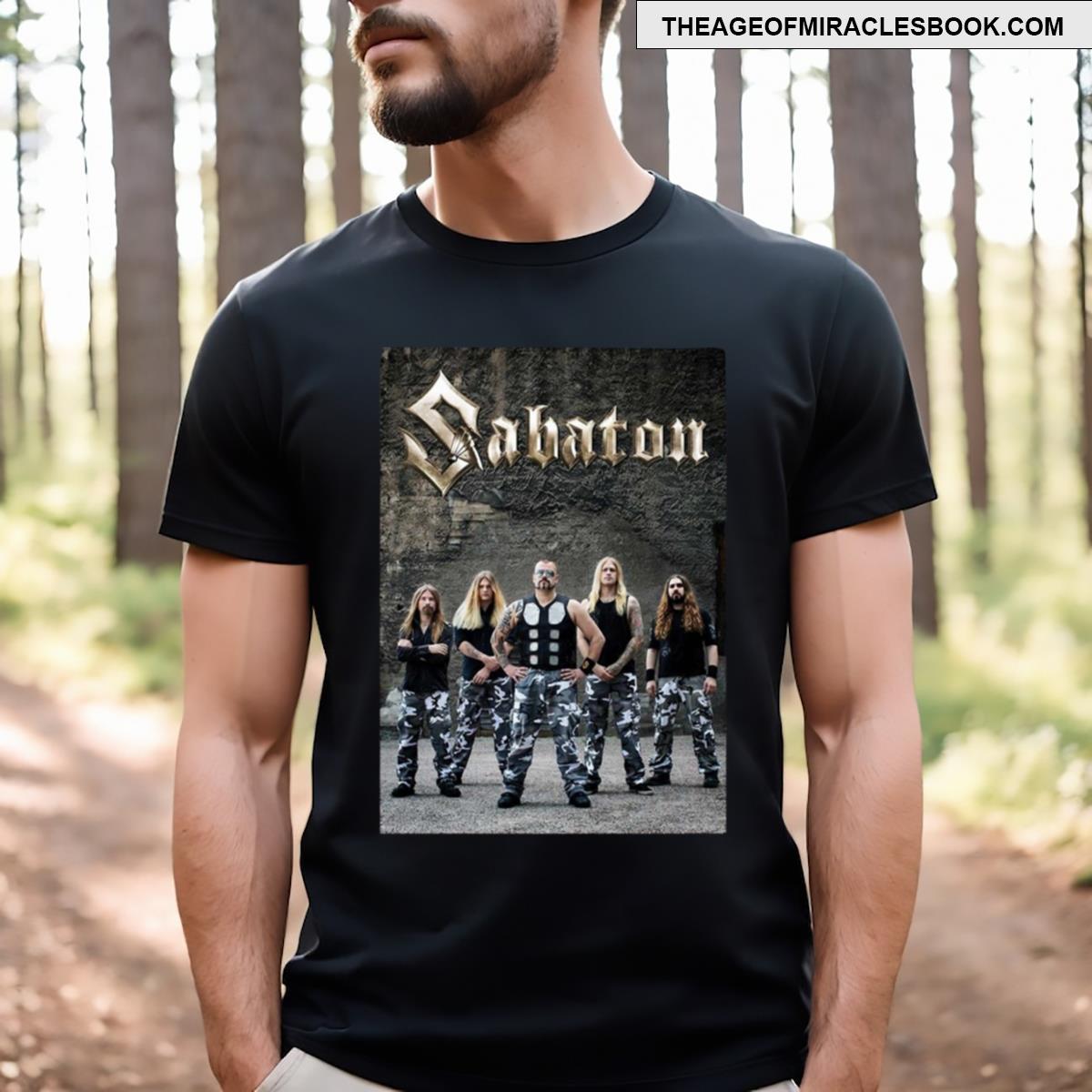 Sabaton Official Merchandise All Available T-shirt