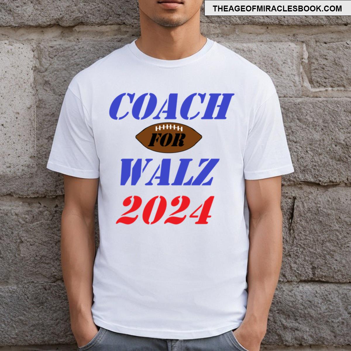 Coach For Walz 2024 T-shirt