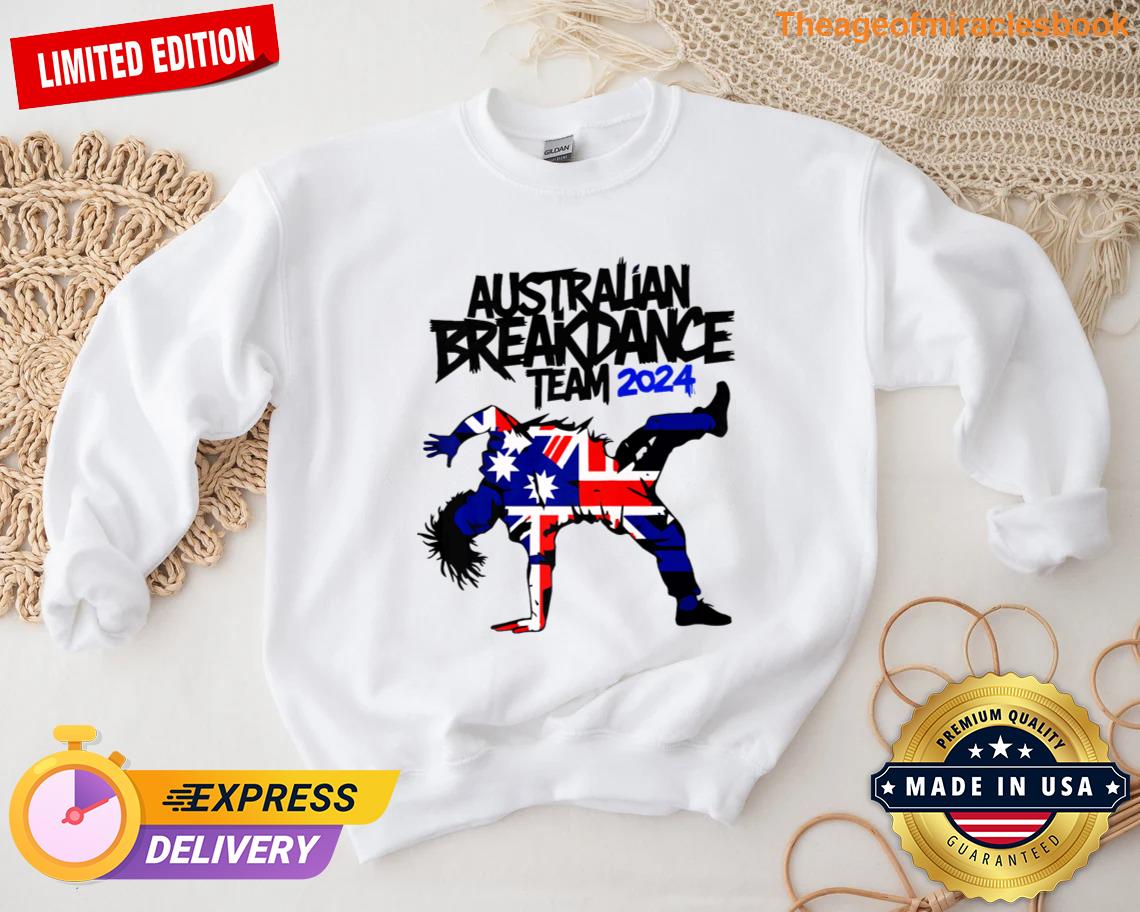 Australian Breakdance Team 2024 Funny Breakdancing Meme 24 T-shirt