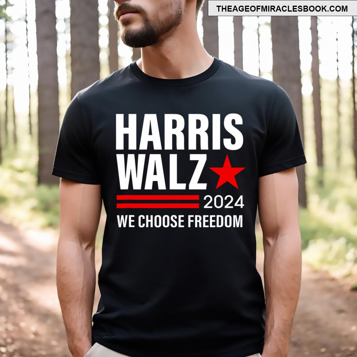 Harris Walz 2024 Kamala Harris Tim Waltz Election Mens T-shirt