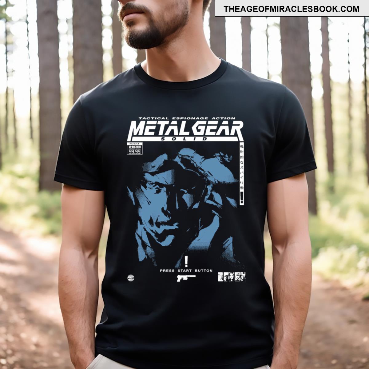 Metal Gear Solid Solid Snake Metal Gear T-shirt