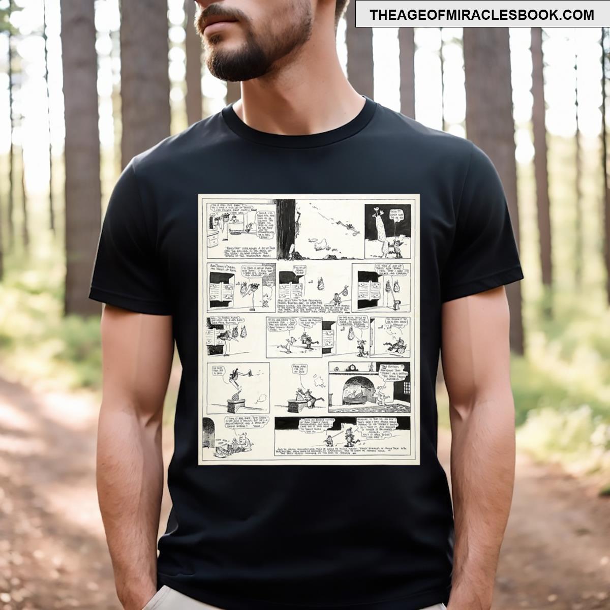 Krazy Kat & Ignatz Comic Strip T-shirt