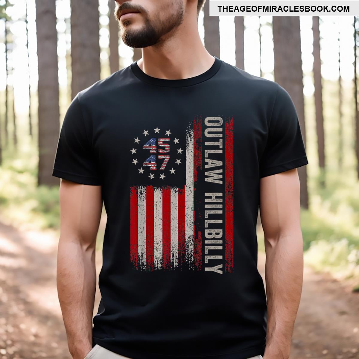 Trump Vance 2024 Donald Trump Jd Vance Outlaw Hillbilly T-shirt