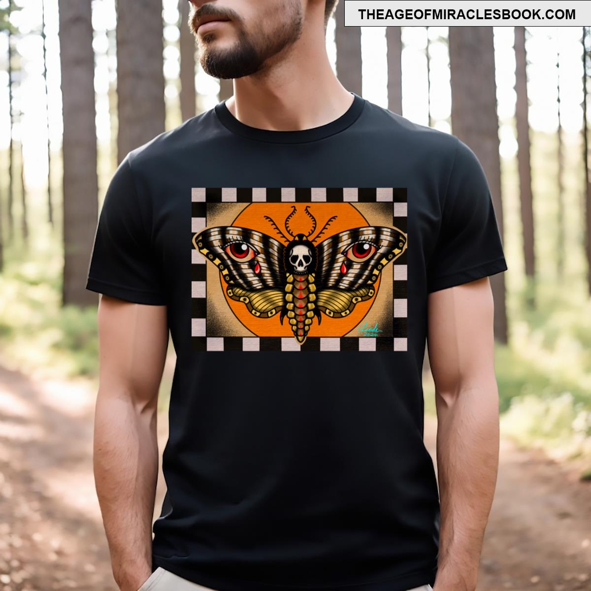 Death Head Moth T-shirt