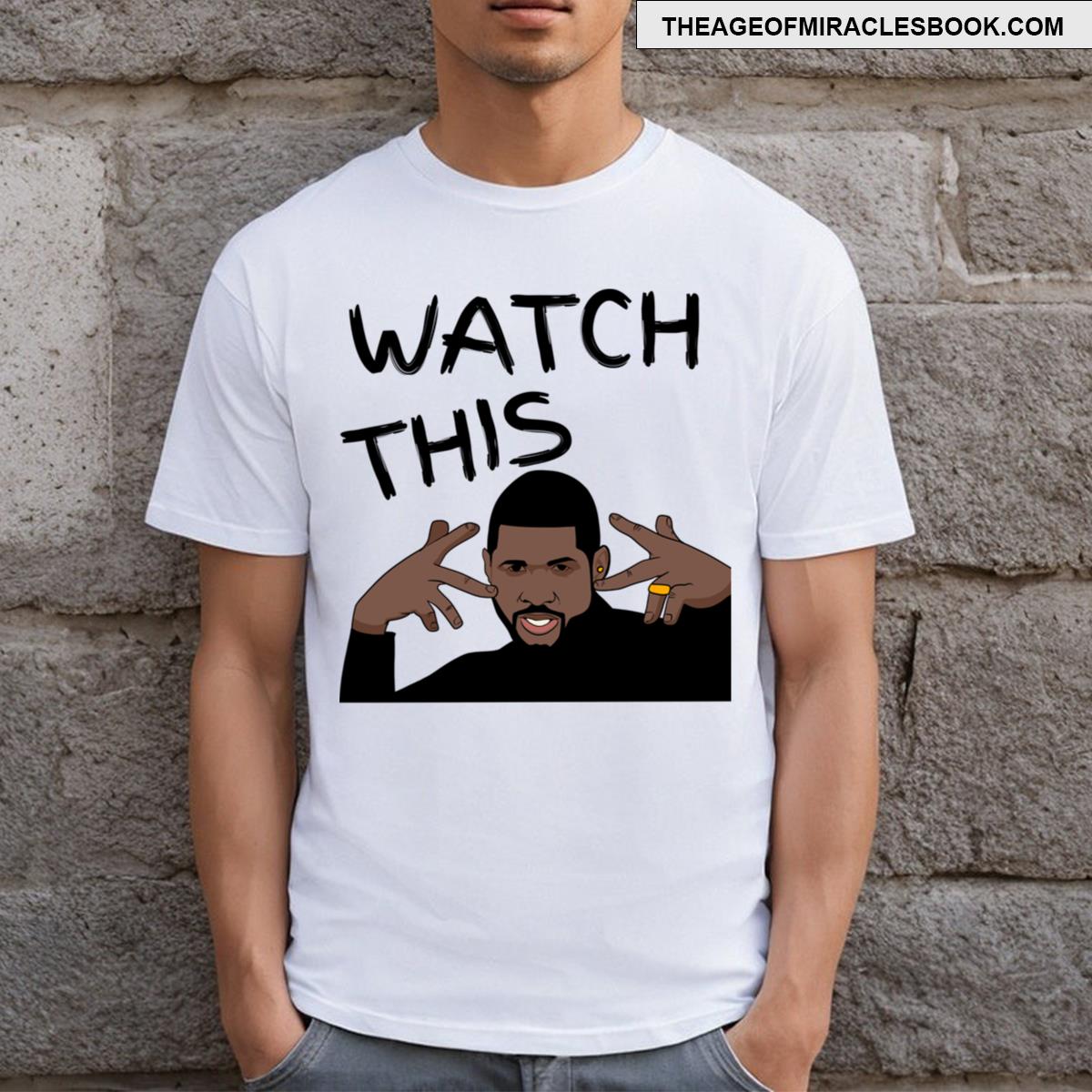 Watch This Usher Tiny Desk Concert Meme T-shirt