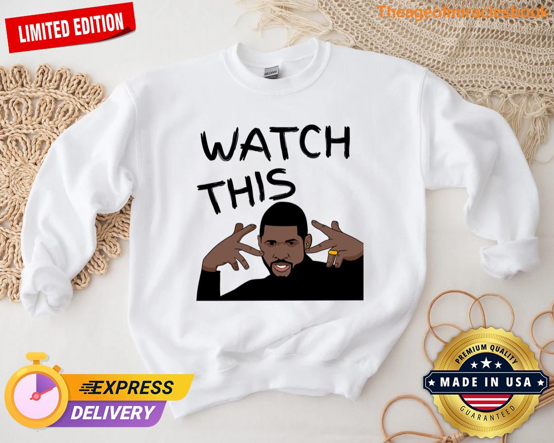 Watch This Usher Tiny Desk Concert Meme T-shirt