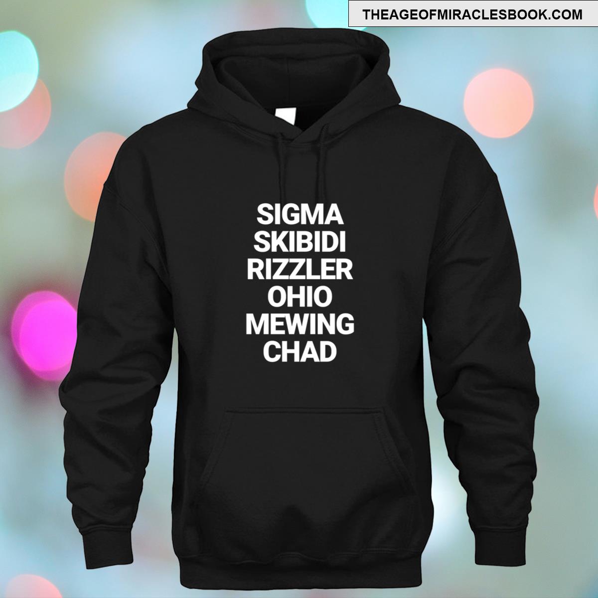 Sigma Skibidi Rizzler Ohio Mewing Chad Essential T-shirt