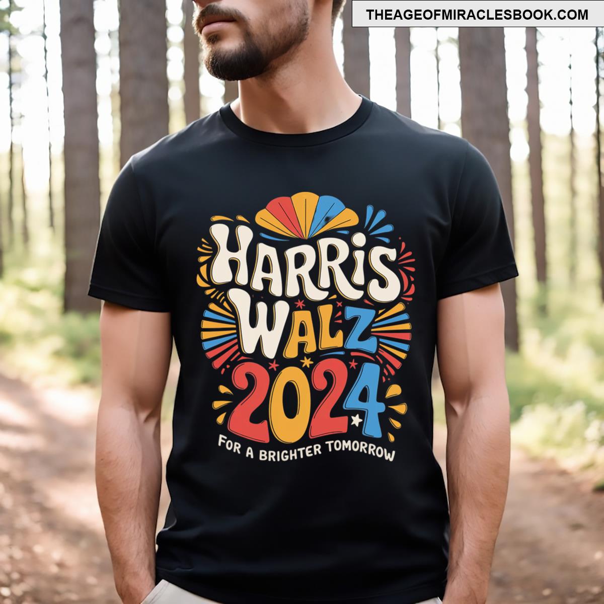 Kamala Harris Tim Waltz Campaign Harris Walz 2024 Election T-shirt