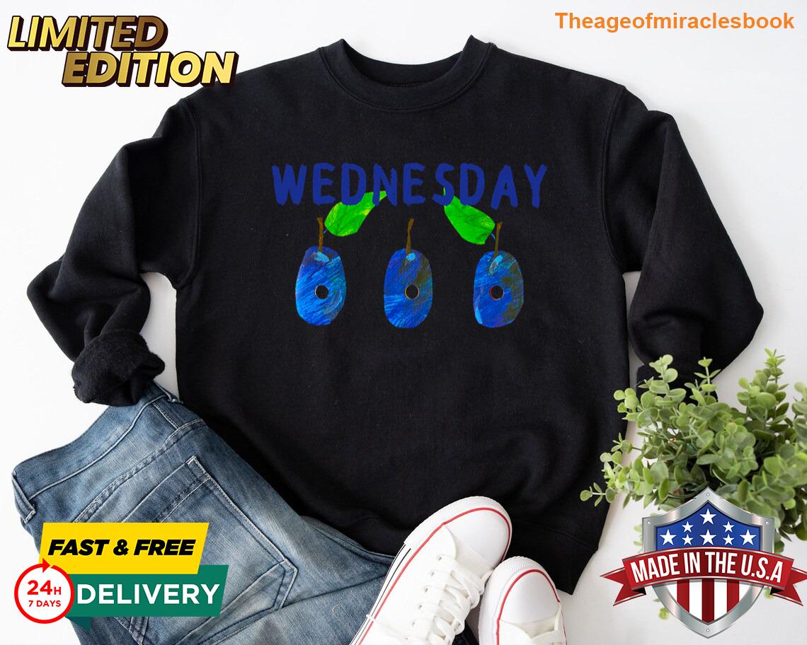Very Hungry Caterpillar Wednesday Fruit Birthday Caterpillar T-shirt