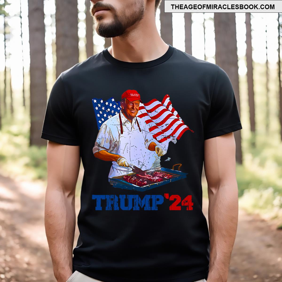Trump 2024 Bbq The Art Of The Grill T-shirt