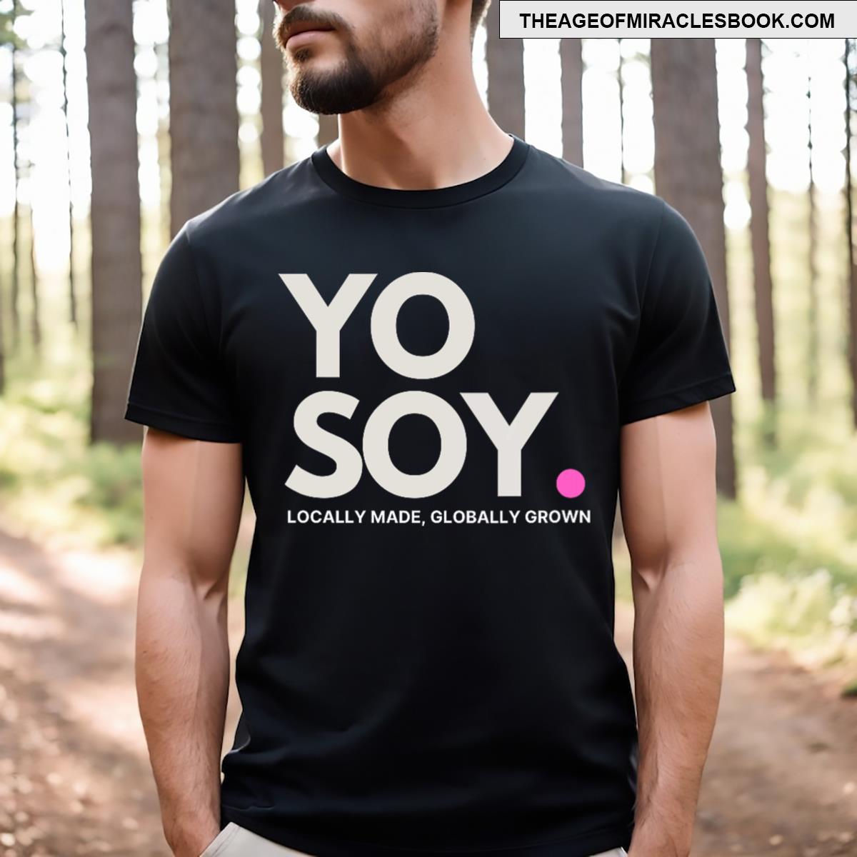 Womens Yo Soy I Am V Neck T-shirt