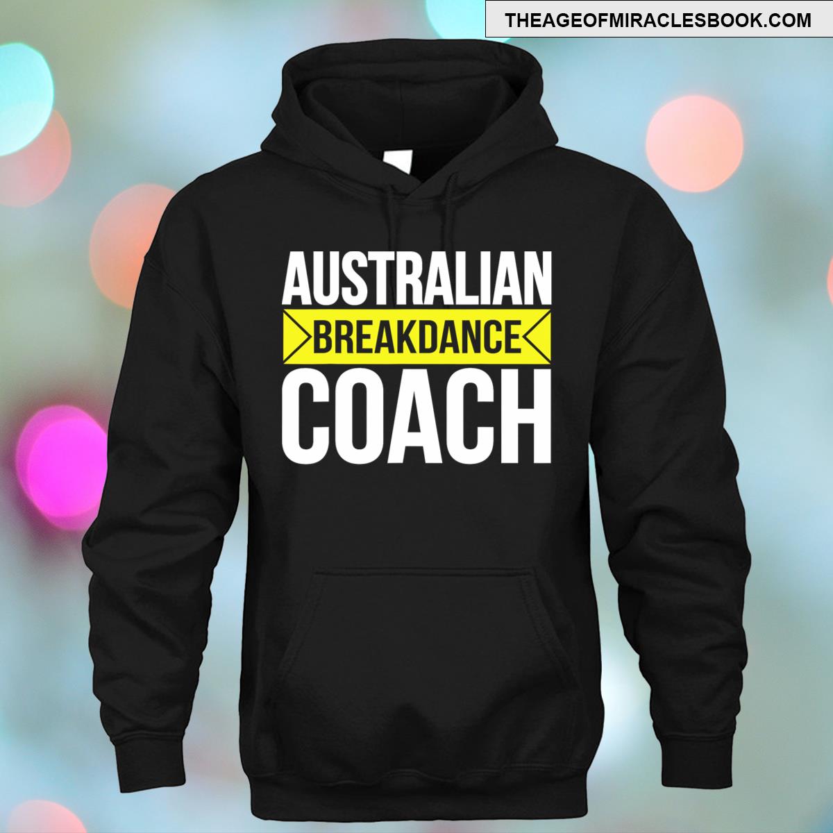 Australian Breakdancing Costume Coach Break Dancer Matching T-shirt