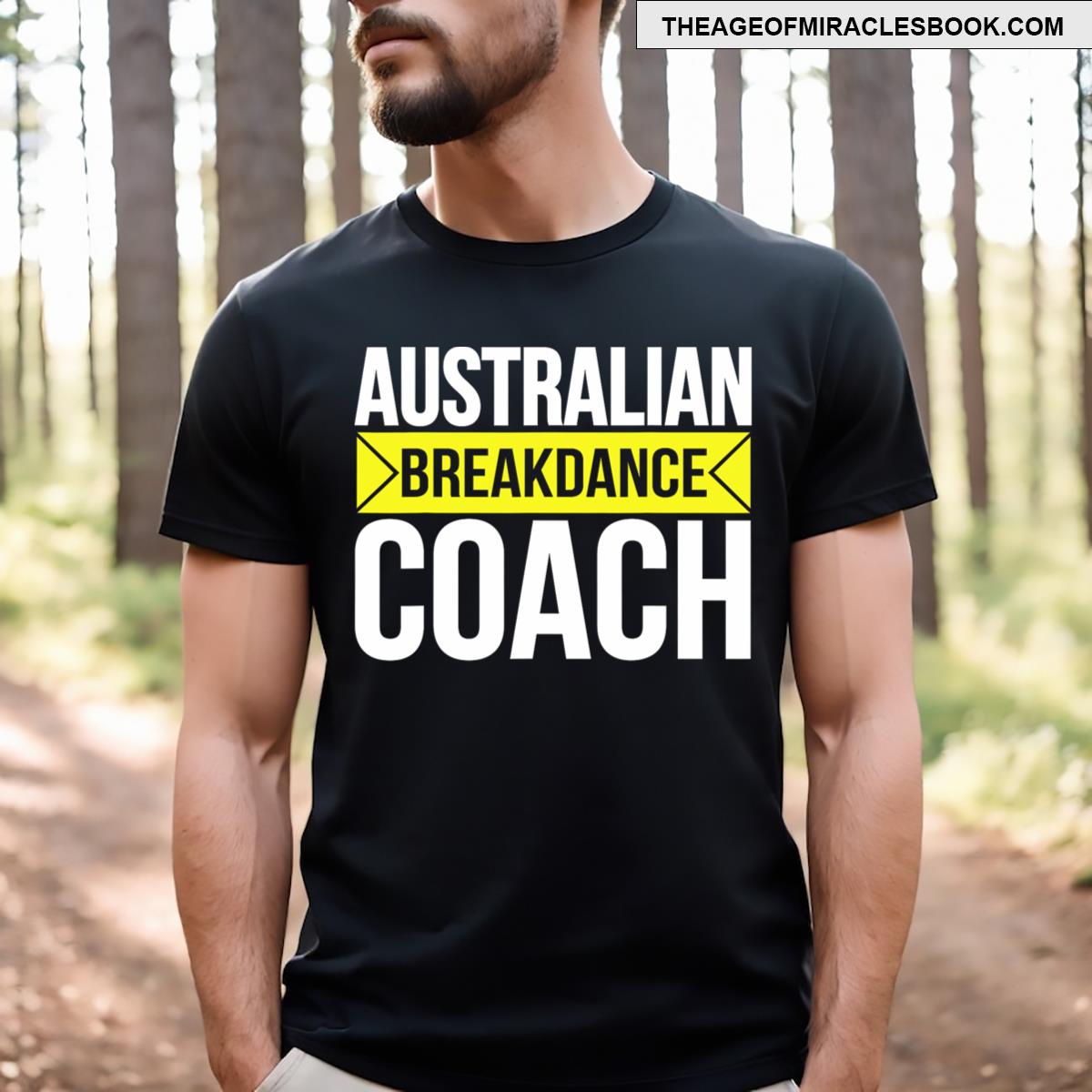 Australian Breakdancing Costume Coach Break Dancer Matching T-shirt