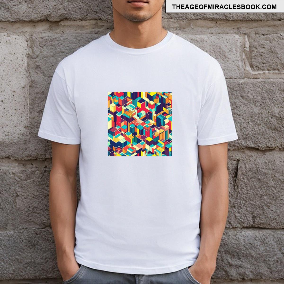 Crazy Isometric Patterns V6 T-shirt