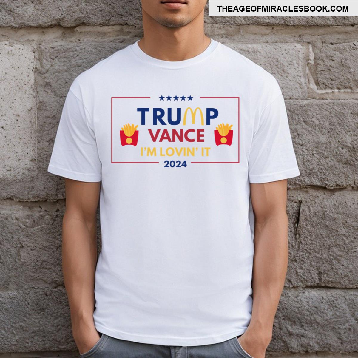 Trump Vance 2024 Magadonalds T-shirt