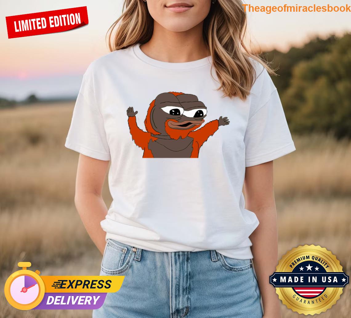 Apu The Monkey Pepe The Frogt T-shirt