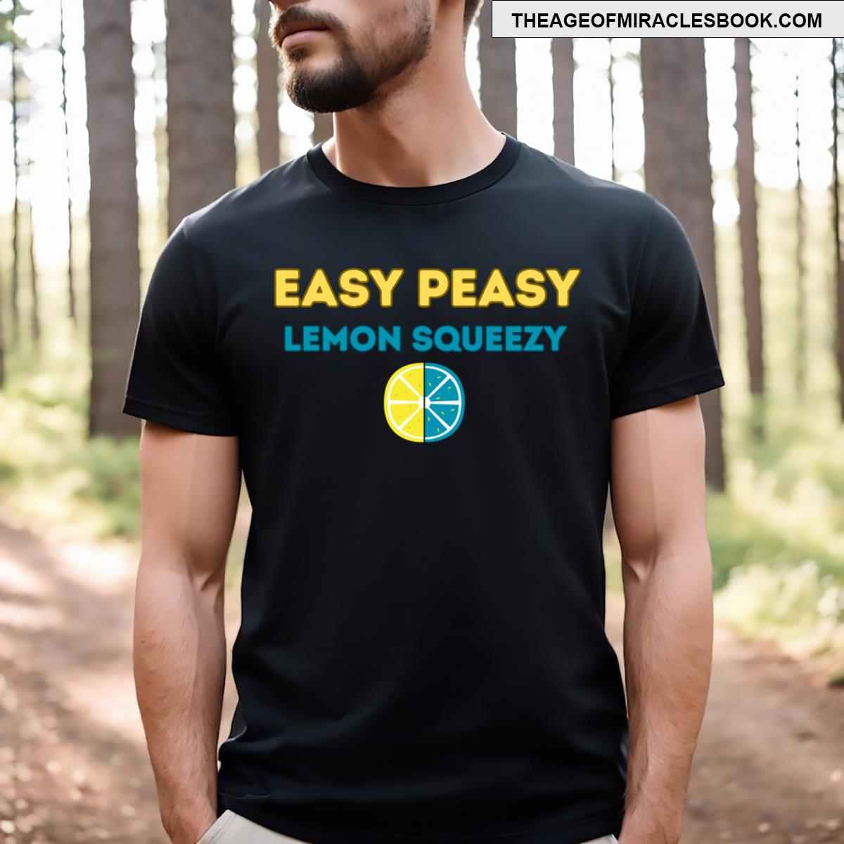 Easy Peasy Lemon Squeezy Summer Lemon Cute Lemon Summer Cute Lemon First Grade T-shirt