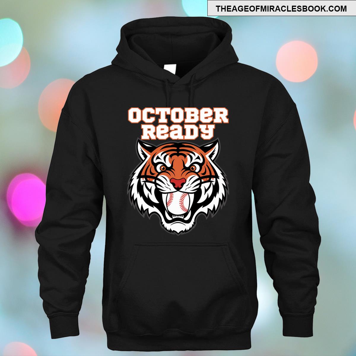 October Ready For Ready Tiger Baseball 2024 T-shirt