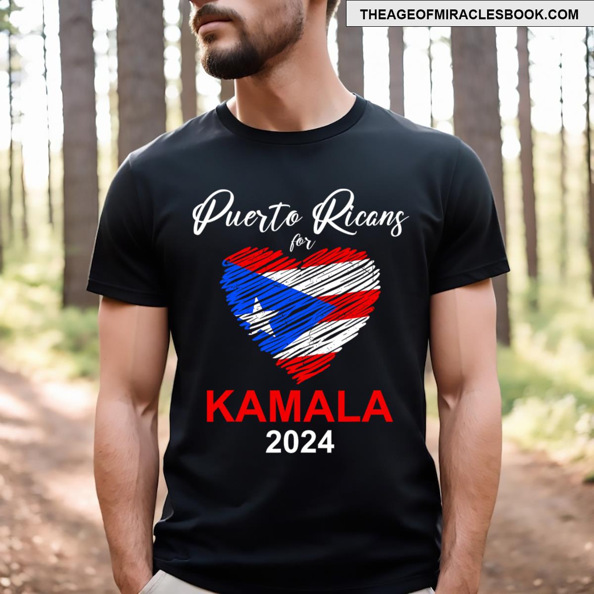Puerto Ricans For Kamala Harris Puerto Rico Is Not Garbage T-shirt