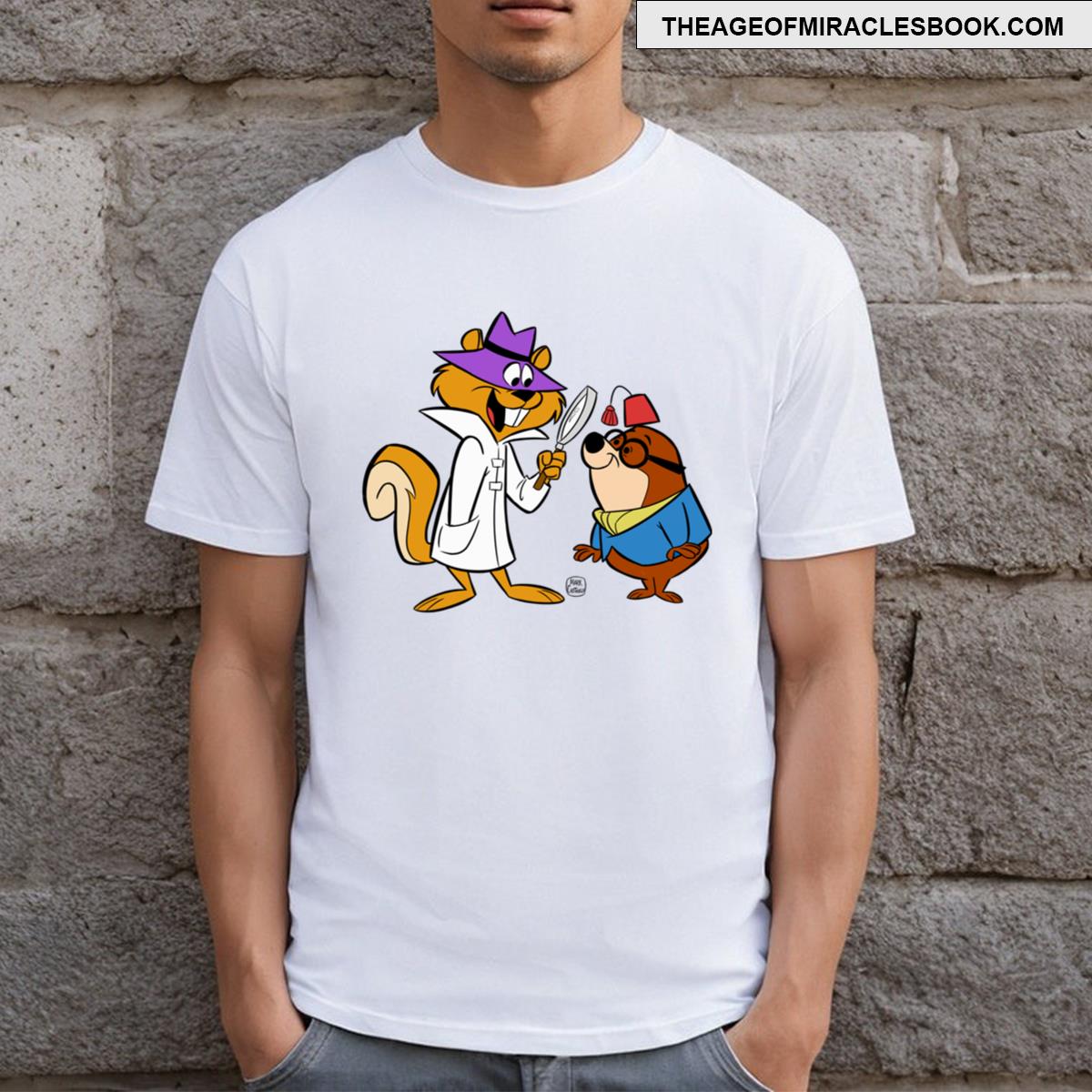 Secret Squirrel And Morocco Mole T-shirt