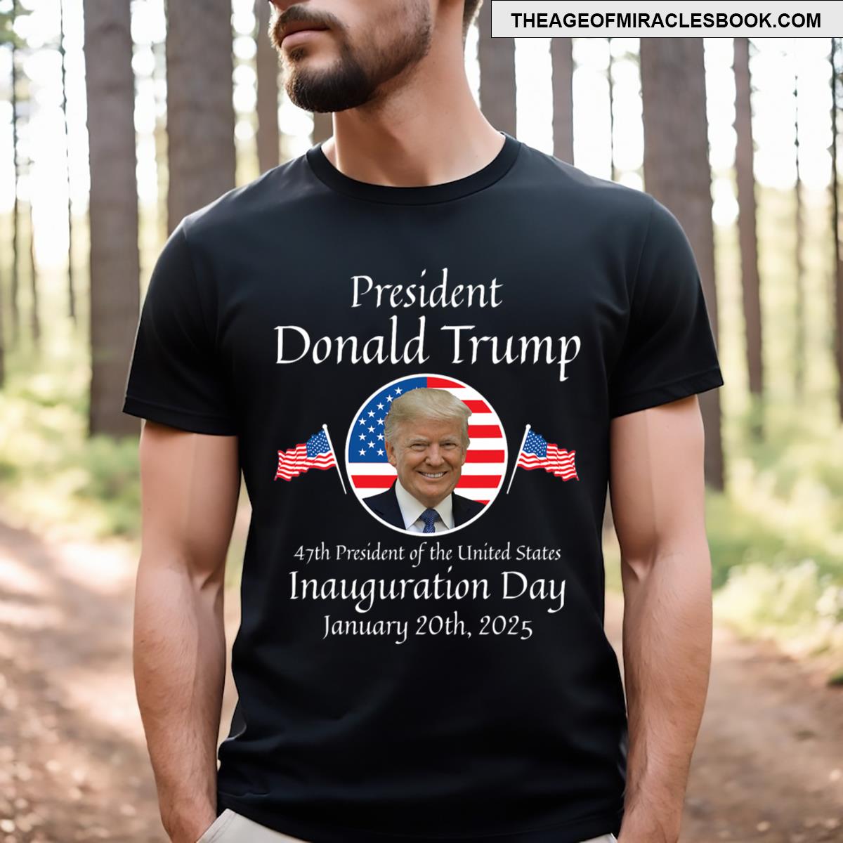 Donald Trump Inauguration Day 2025 47th Usa President T-shirt