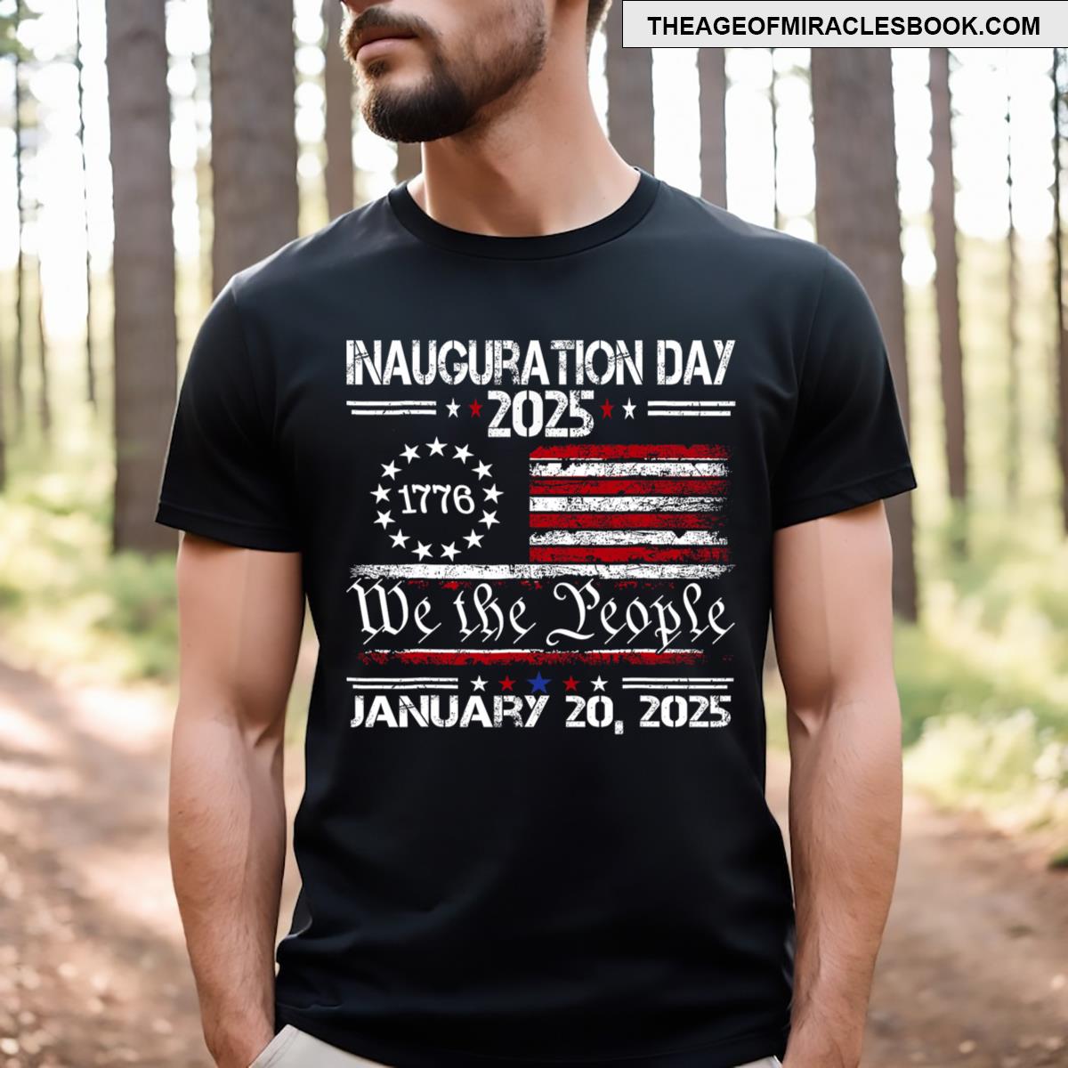 Inauguration Day 2025 Trump Inauguration T-shirt