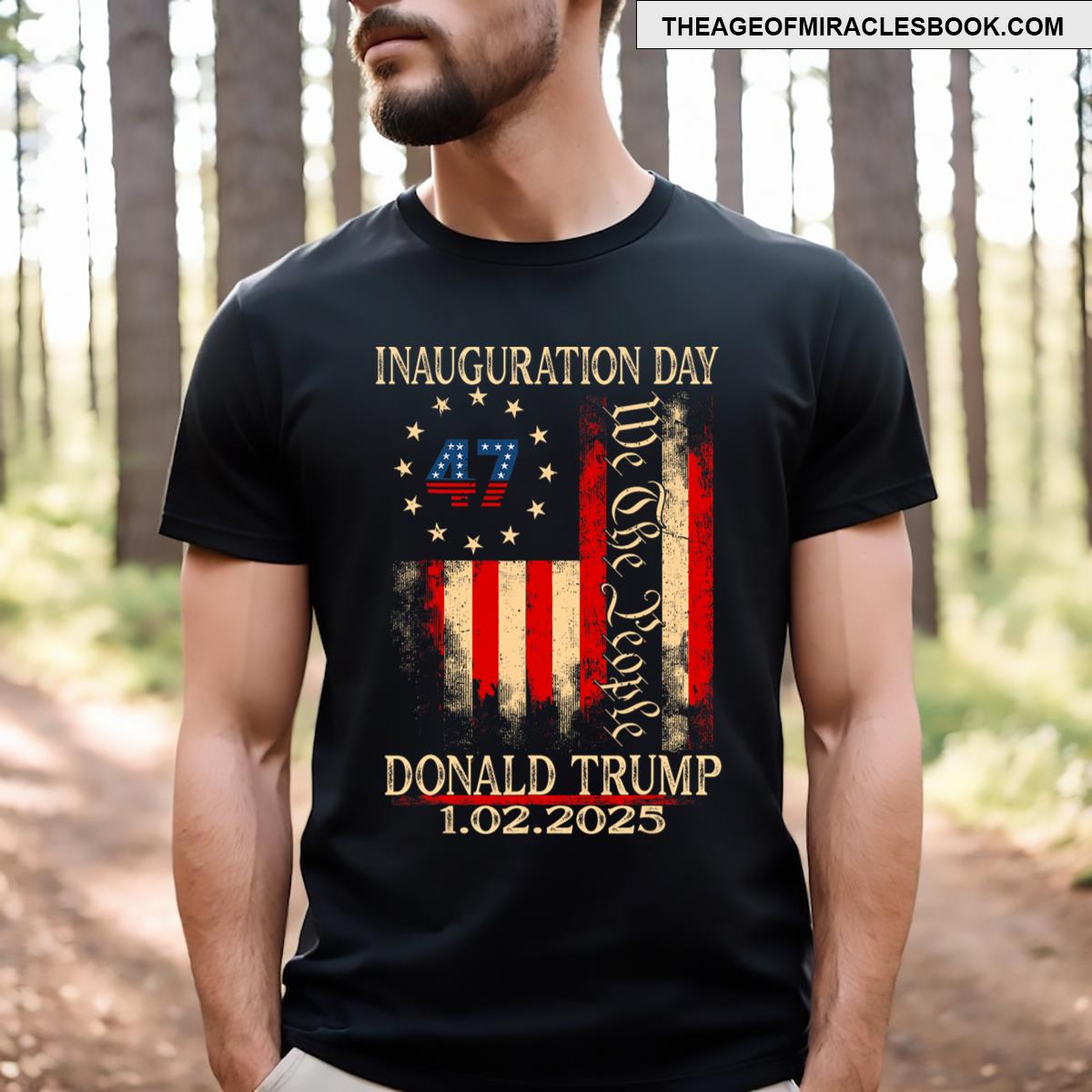 Trump Inauguration Day 2025 President Donald Trump 47th 2025 T-shirt
