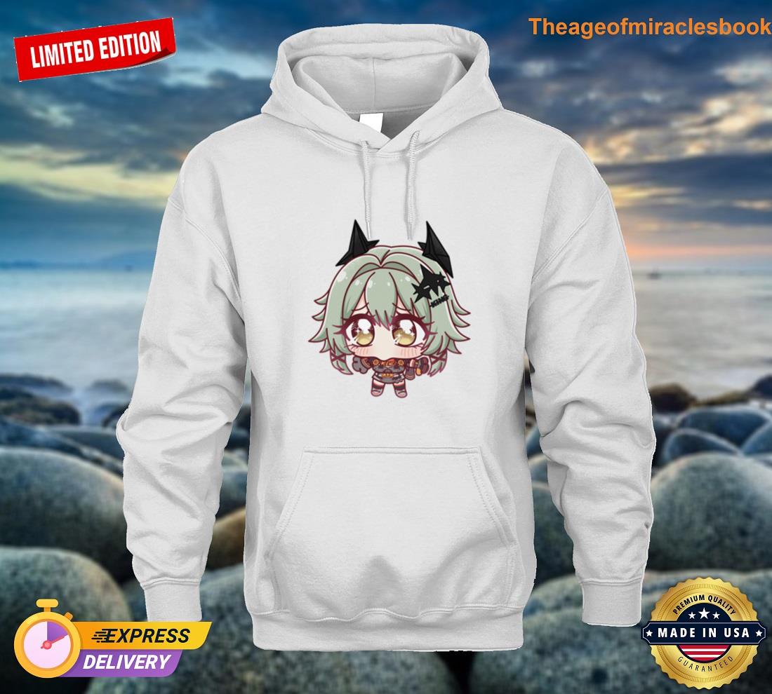 Caesar King Zenless Zone Zero Zzz Fanmade Meme Chibi By Noremori T-shirt