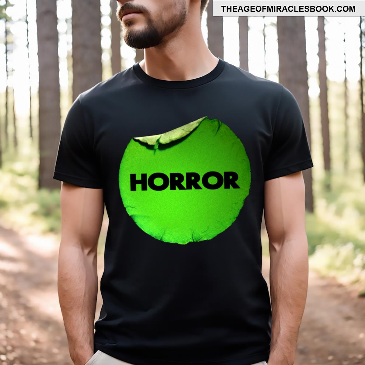 Horror Movie Vhs Label T-shirt
